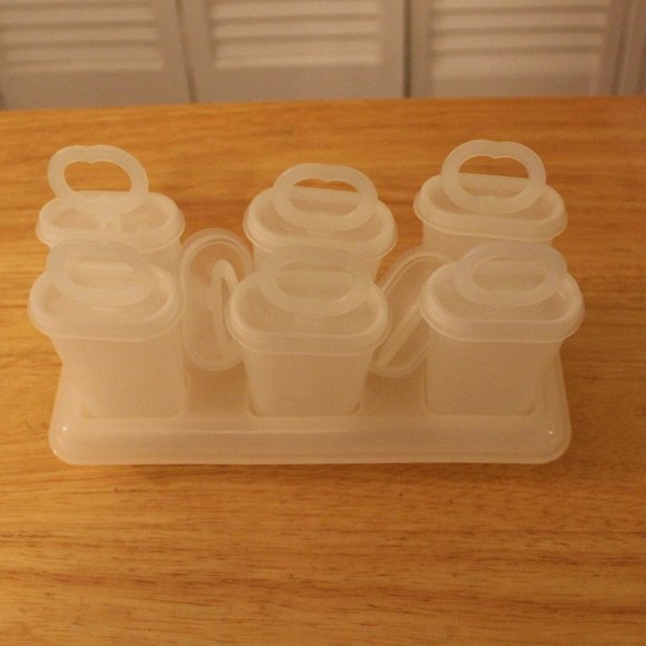 Tupperware | Kitchen | Vintage Tupperware Popsicle Molds And Tray Set ...